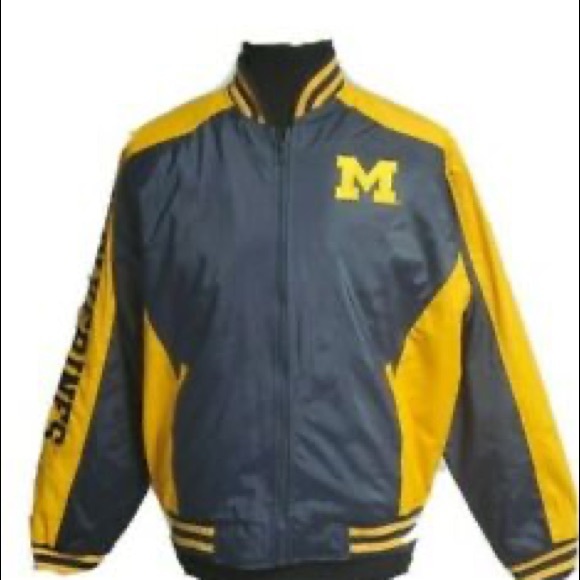 Fanatics | Jackets & Coats | Michigan Wolverines U Of M Letterman ...